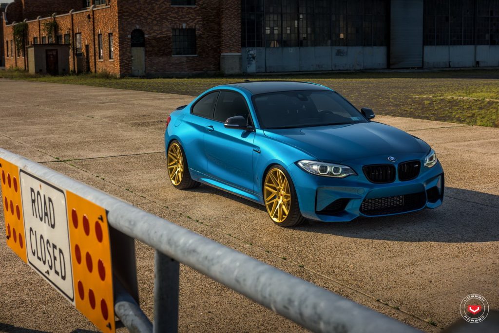 BMW M2 Gets A Splash Of Gold | Carscoops