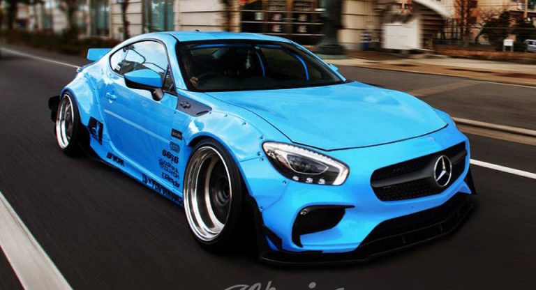 Toyota 86 Gets A Virtual Mercedes-AMG GT S Tune | Carscoops
