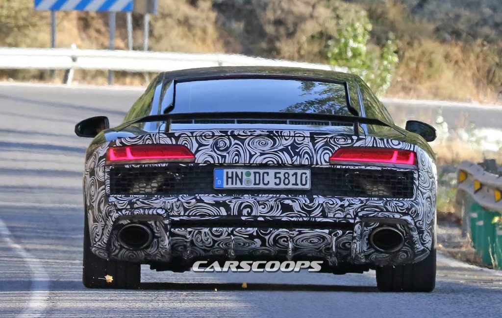2022 Audi R8 Spy Shots