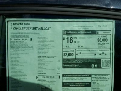 A Little Hail Gave This Brand New Challenger Hellcat A Salvage Title ...