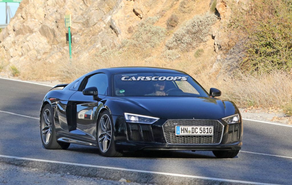 The Mystery Audi R8 Prototype Could Be An Entry-Level Model With A Bi ...