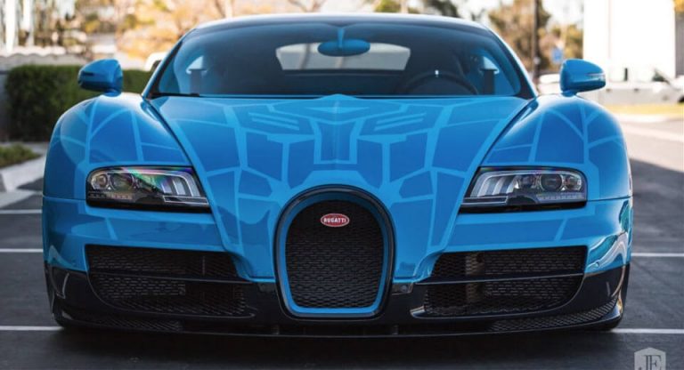 Transformers-Themed Bugatti Veyron Still Looking For A Home | Carscoops