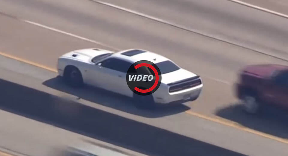 Dodge Challenger Hellcat Involved In Texas High Speed Chase | Carscoops
