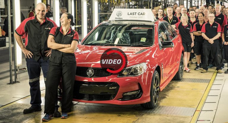 Holden Builds Its Final Model In Australia, Marks The End Of 69 Years ...