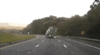 Watch Semi Truck Tip Over On Pennsylvania Interstate | Carscoops