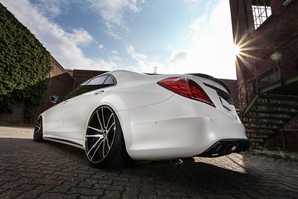 Mercedes-AMG S63 Slammed, Stanced And Boosted | Carscoops