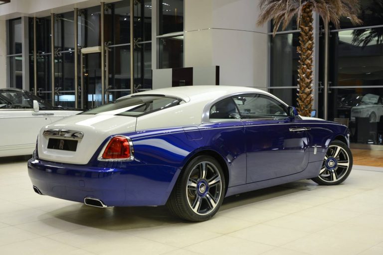Blue And White Rolls-Royce Wraith Is Bespoke To Its Core | Carscoops