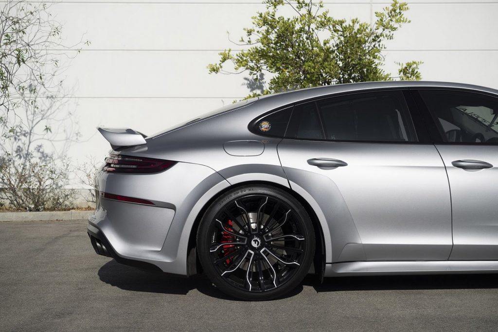 New Porsche Panamera Shows Off Widebody Kit And 22″ Wheels | Carscoops