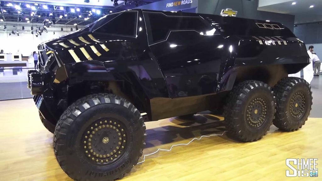 Devel Has Created An Insane Six-Wheeled Concept To Rival Merc’s 6×6 ...