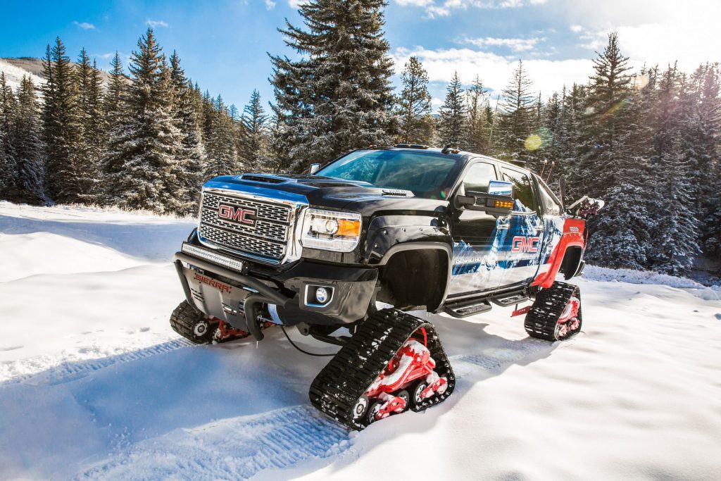 2019 GMC Sierra 1500 AT4 All Mountain Show Truck Does Not Need Roads ...