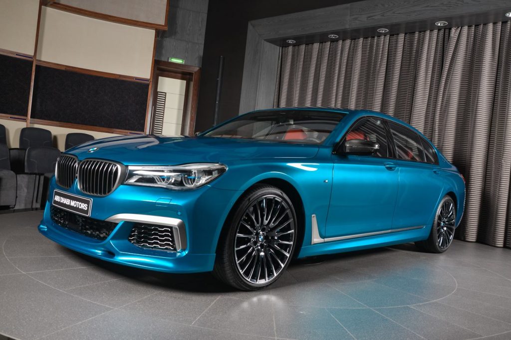 BMW M760Li Individual Looks Extra Special In Long Beach Blue Coat ...