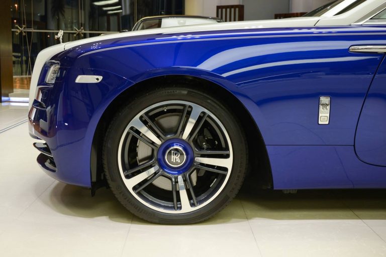Blue And White Rolls-Royce Wraith Is Bespoke To Its Core | Carscoops