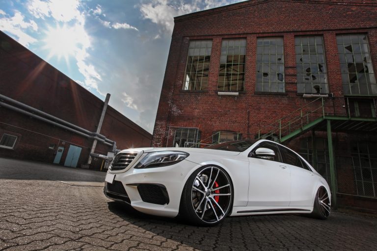 Mercedes-AMG S63 Slammed, Stanced And Boosted | Carscoops