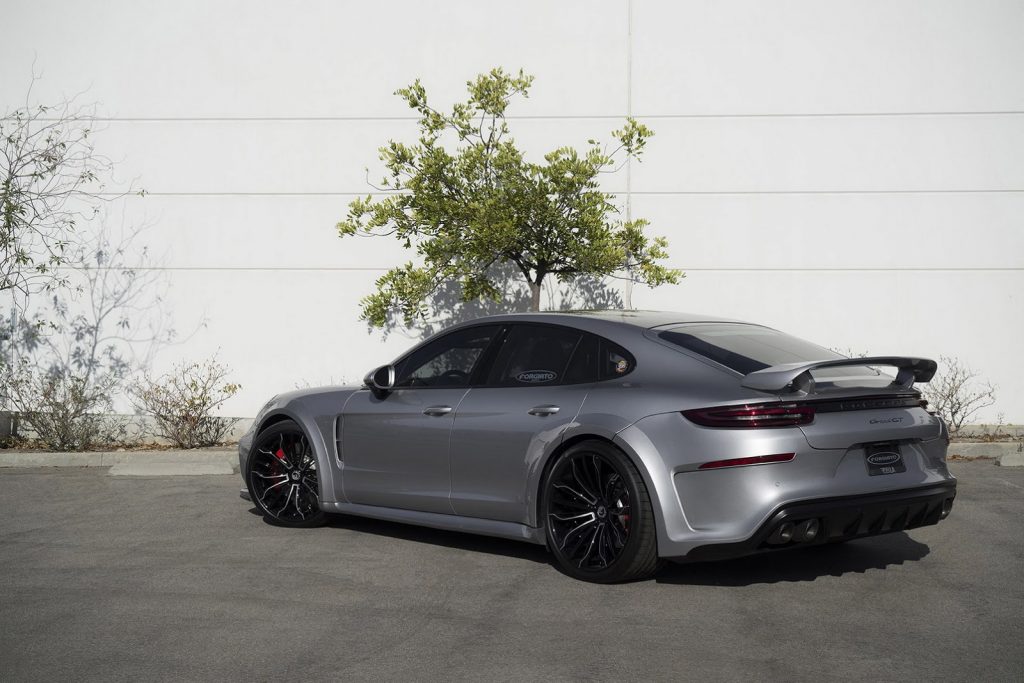 New Porsche Panamera Shows Off Widebody Kit And 22″ Wheels | Carscoops