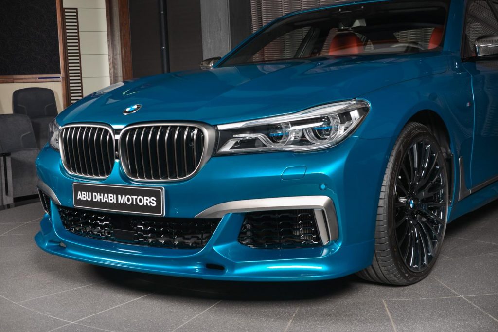 BMW M760Li Individual Looks Extra Special In Long Beach Blue Coat ...