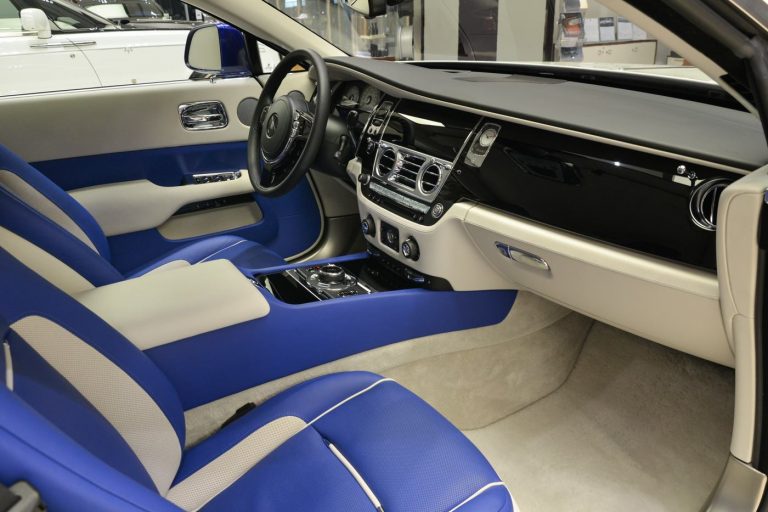 Blue And White Rolls-Royce Wraith Is Bespoke To Its Core | Carscoops