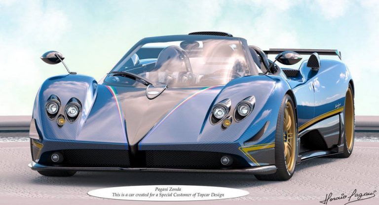 TopCar Teases Custom Pagani Zonda Coming Spring 2018 | Carscoops