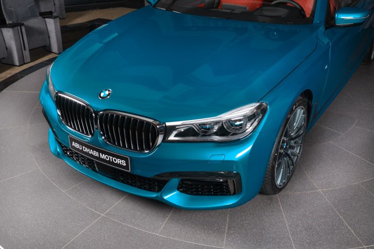 Atlantis Blue Paintjob Suits This BMW Individual 750Li Just Fine ...