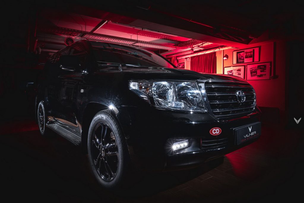 Vilner Adds BMW E60 Seats And Red Leather To Toyota Land Cruiser ...
