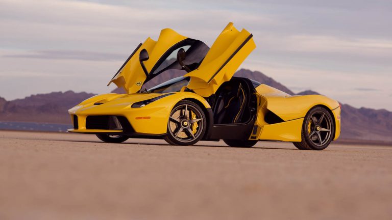 There’s A Yellow LaFerrari Up For Grabs With Only 317 Miles | Carscoops
