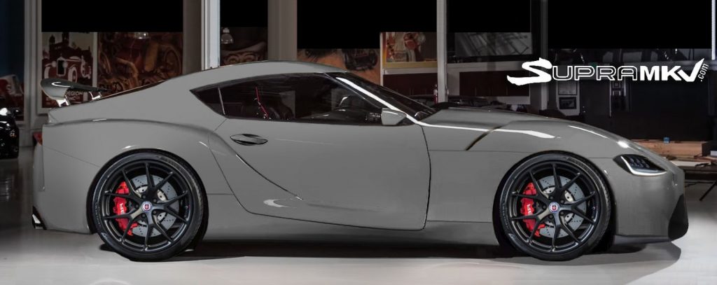 New Toyota Supra Shows Up In Side Profile Renderings – Yay Or Nay ...