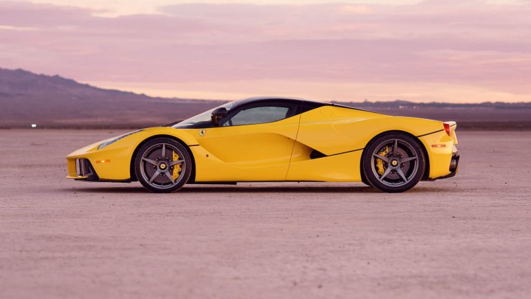 There’s A Yellow LaFerrari Up For Grabs With Only 317 Miles | Carscoops