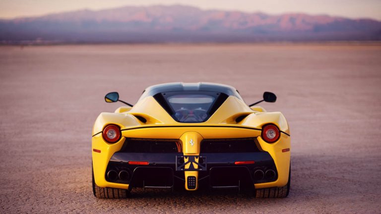 There’s A Yellow LaFerrari Up For Grabs With Only 317 Miles | Carscoops