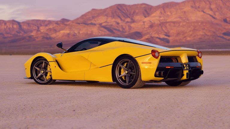 There’s A Yellow LaFerrari Up For Grabs With Only 317 Miles | Carscoops