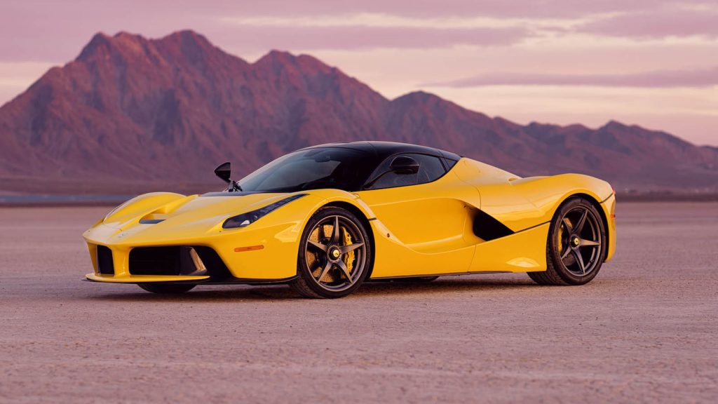 There’s A Yellow LaFerrari Up For Grabs With Only 317 Miles | Carscoops