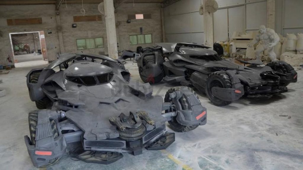 Batman’s Tumbler And Justice League Batmobile Appear For Sale In Dubai ...