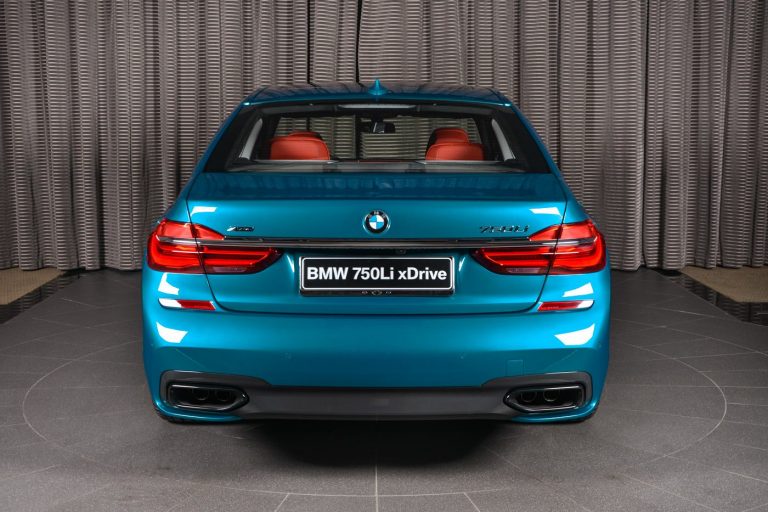 Atlantis Blue Paintjob Suits This BMW Individual 750Li Just Fine ...