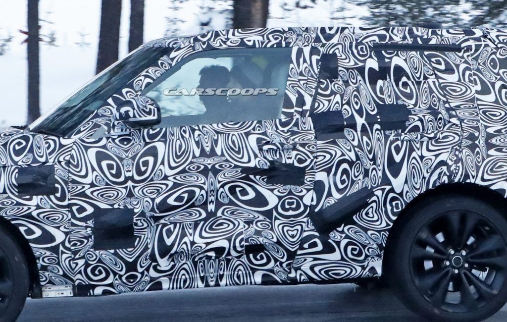 Two-Door Range Rover Coupe Prototype Spotted For The First Time | Carscoops