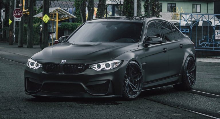 Murdered Out BMW M3 Joins The Dark Side, Looks Really Sinister | Carscoops