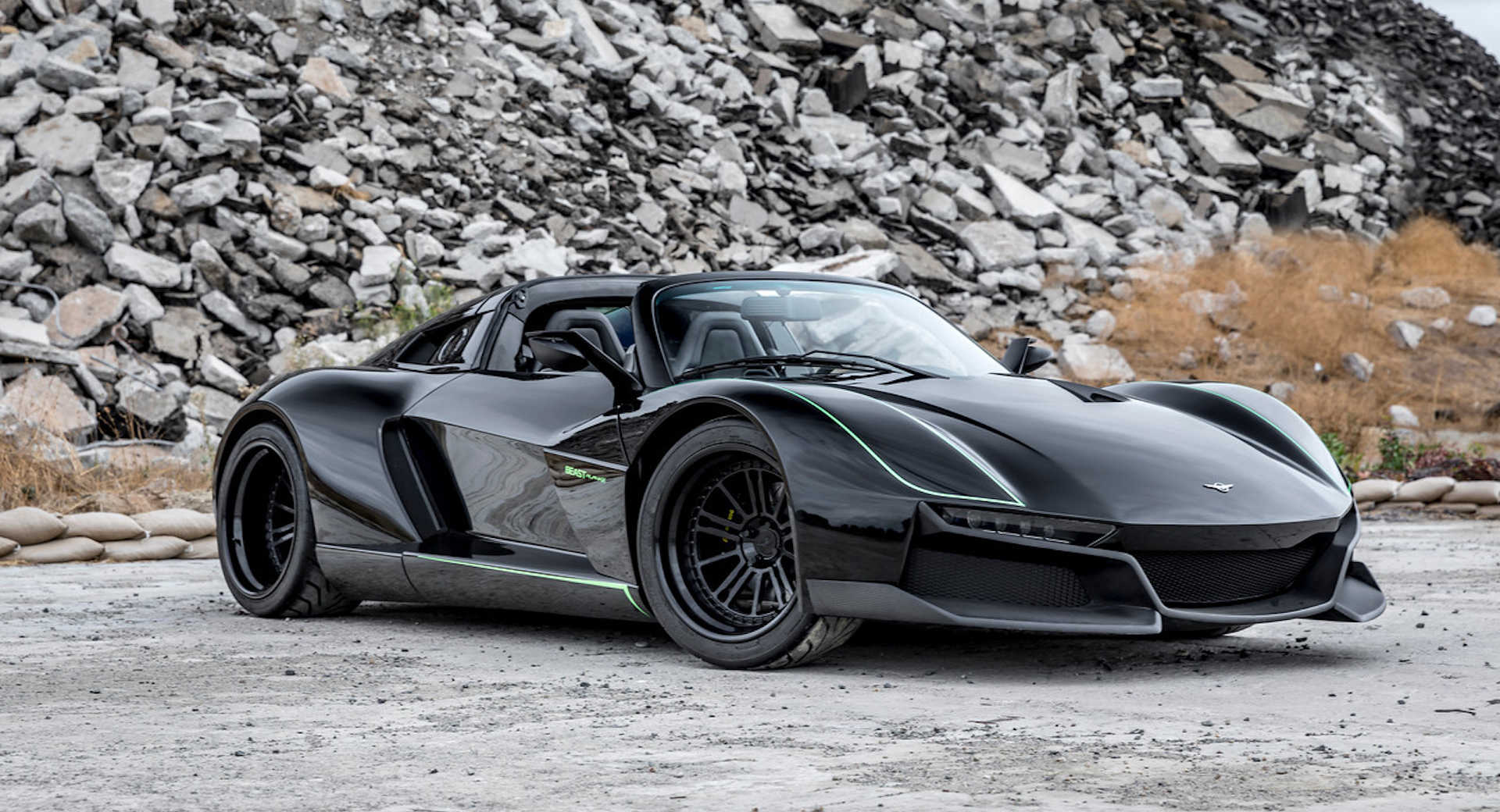 700-HP Rezvani Beast Alpha X Blackbird Named After The Legendary SR-71 ...