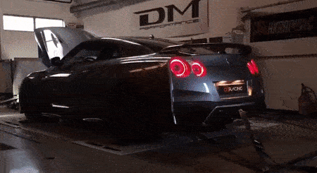 Tuned Nissan GT-R Breathes Air, Spits Fire During Dyno Run | Carscoops