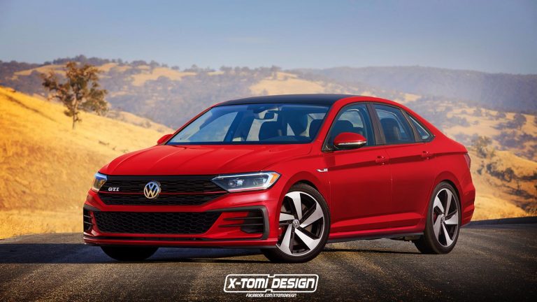 2019 VW Jetta Dressed In Digital GTI, R And SportWagon Guise | Carscoops