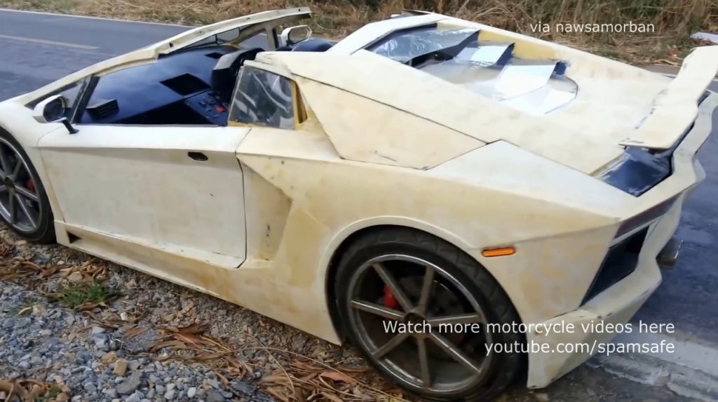 Honey, I Shrunk The Lambo! Mini Aventador Roadster Replica Drops Jaws ...