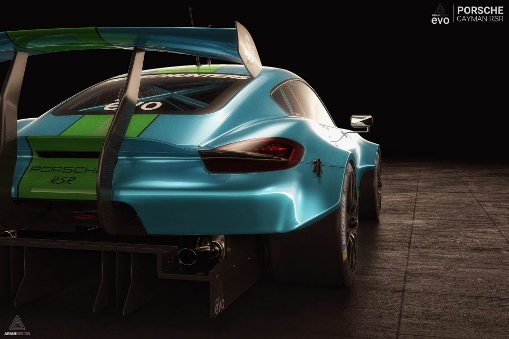 Porsche Cayman RSR Imagines The Racer That Could Have Been | Carscoops