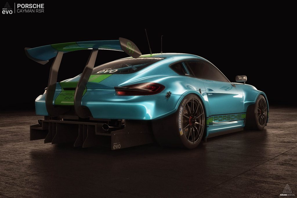Porsche Cayman RSR Imagines The Racer That Could Have Been | Carscoops