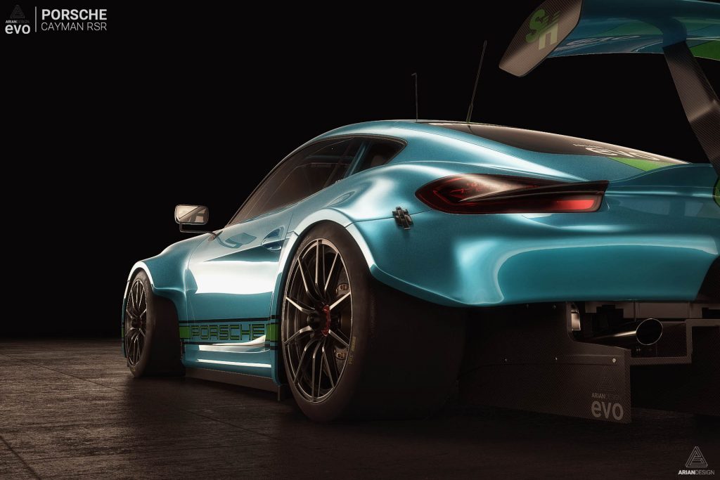 Porsche Cayman RSR Imagines The Racer That Could Have Been | Carscoops