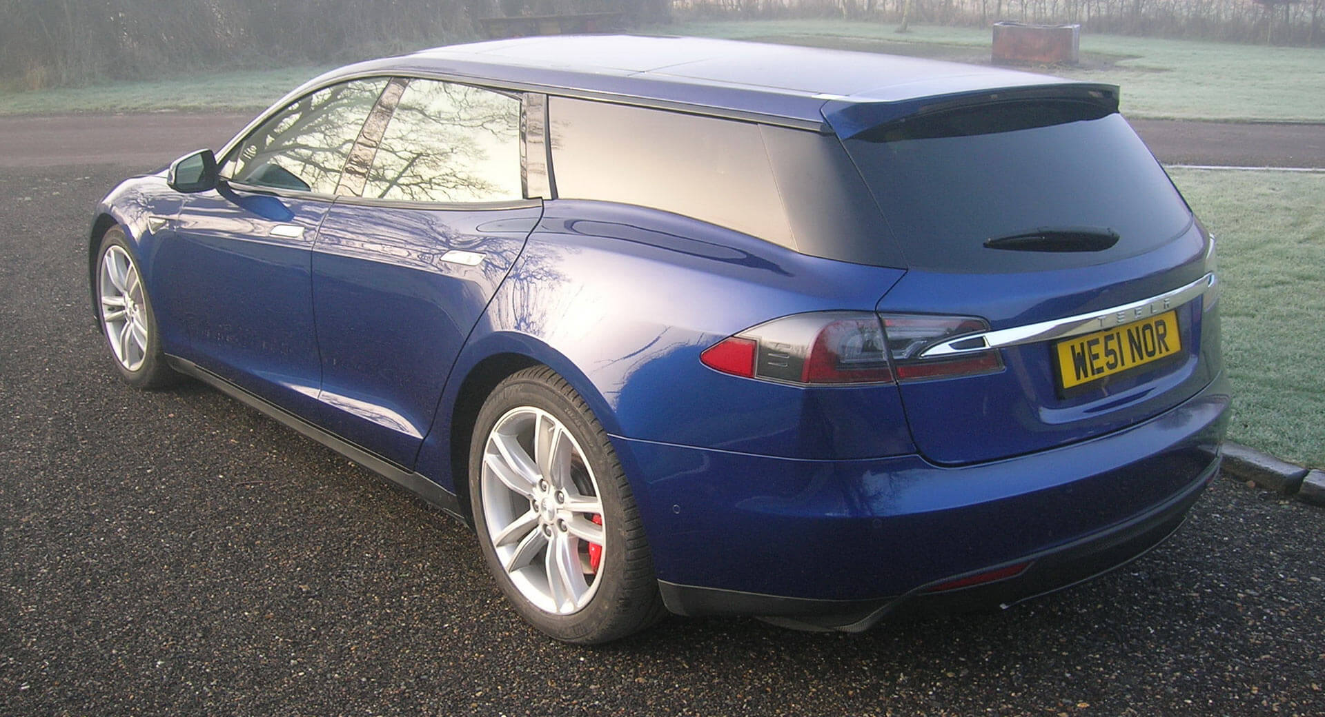 Bespoke Tesla Shooting Brake Coming To London Motor Show | Carscoops