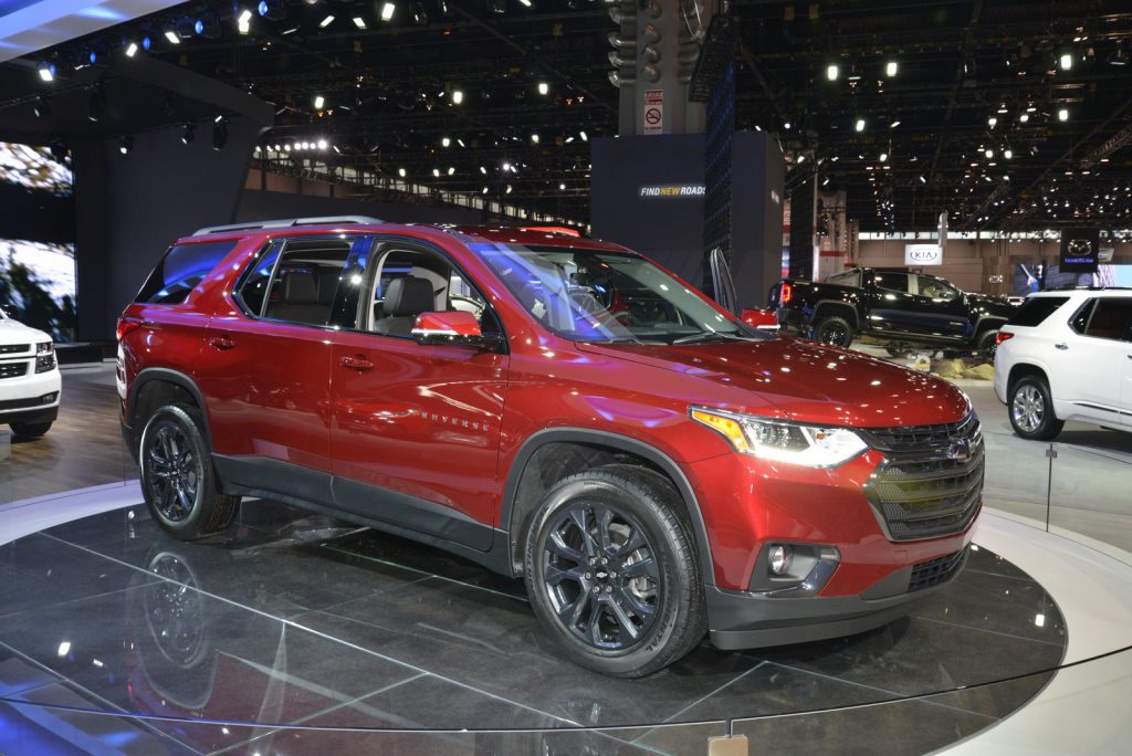 Chevy’s All-Show, No Extra-Go Traverse RS Stops By Chicago | Carscoops
