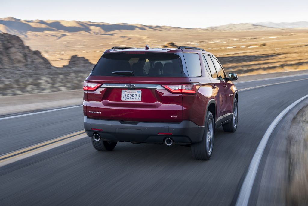 Chevrolet Launches Sporty, 257HP Traverse RS From Just Over $43,000 ...
