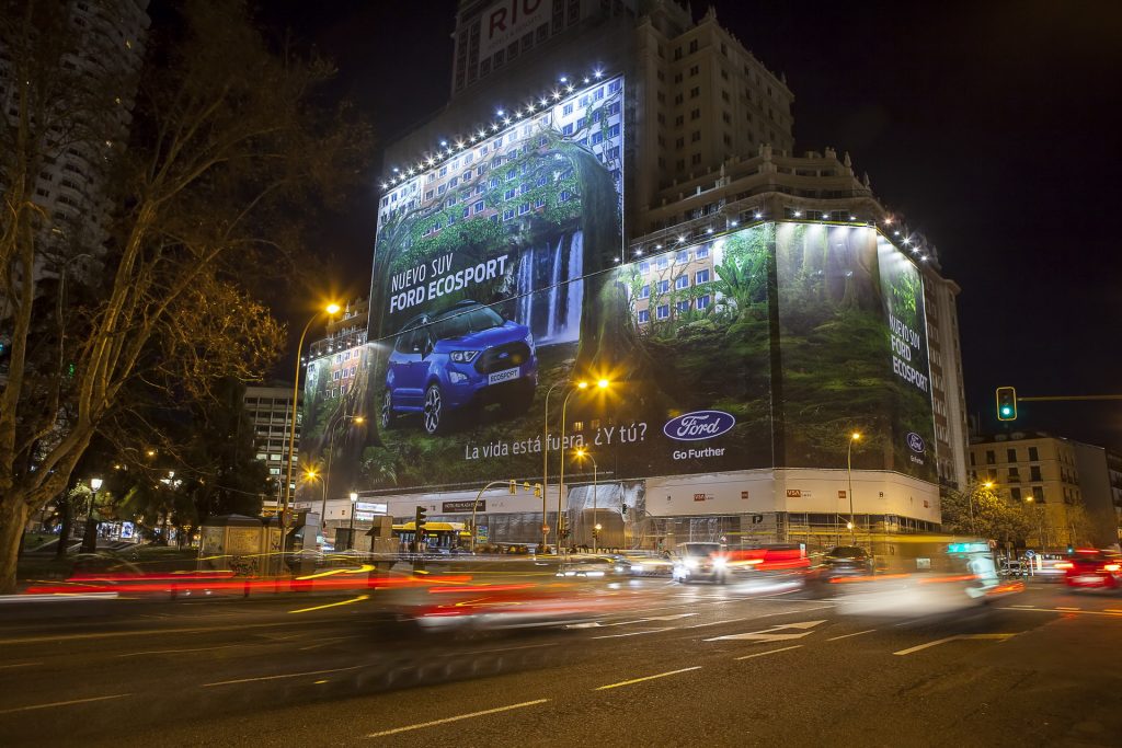 Ford Creates World’s Largest Billboard For The New EcoSport | Carscoops