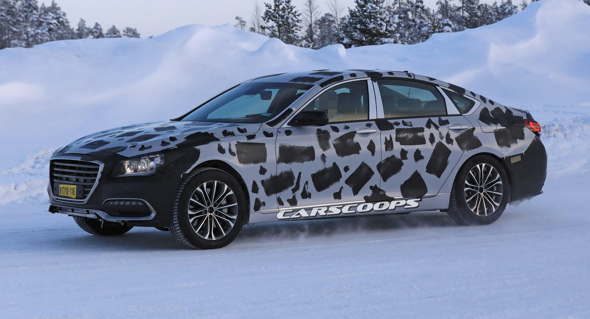 Is Genesis Testing A G80 Hybrid? | Carscoops