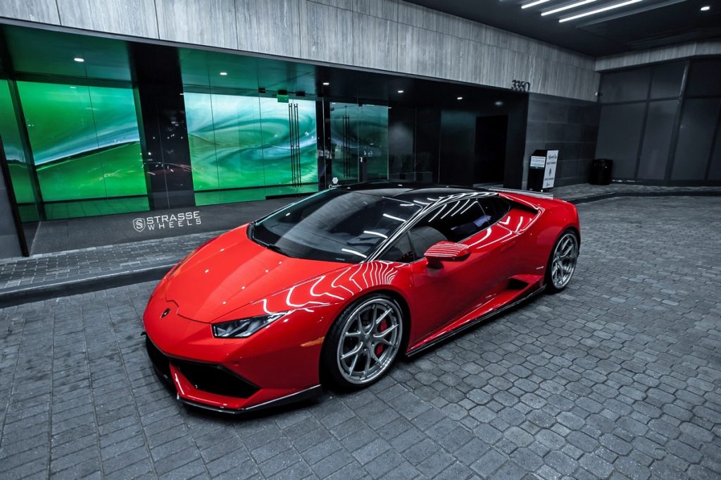 Lamborghini Huracan Looks Delicious In Rosso Corsa, Even Better With ...