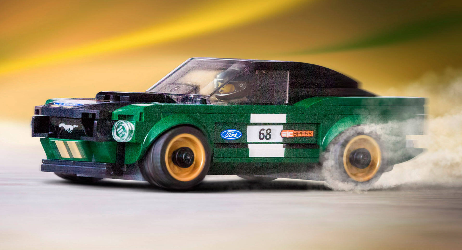 1968 Ford Mustang Races Into The LEGO Speed Champions Lineup | Carscoops