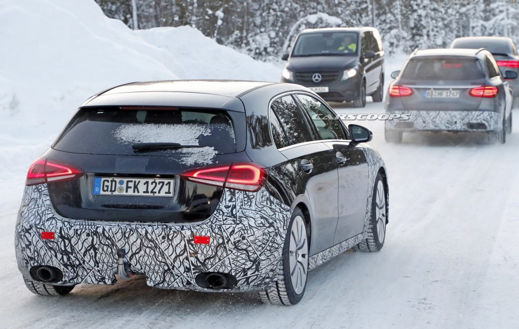 Mercedes-AMG A35 Drops Some Camo As It Prepares To Battle The Audi S3 ...