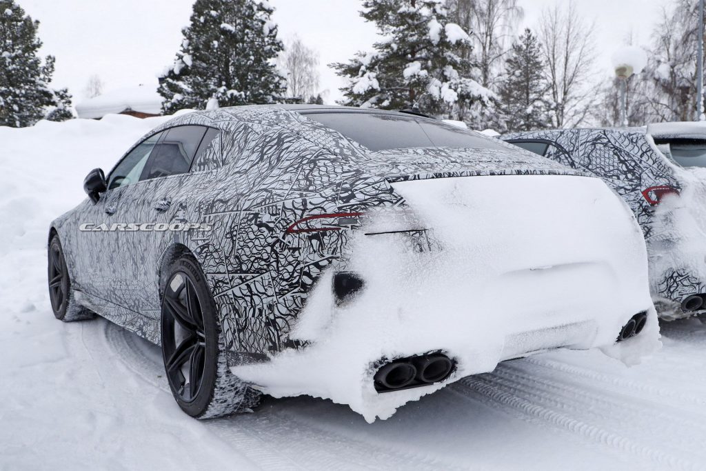 Mercedes-AMG GT4 Shows Off Its Sporty Styling Ahead Of Geneva | Carscoops