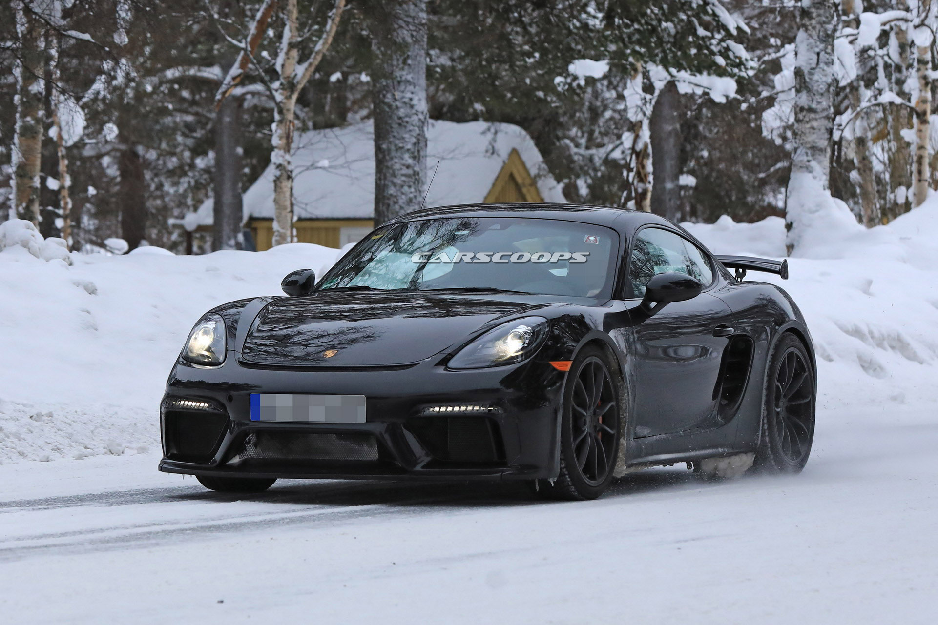 Porsche 718 Cayman GT4 Scooped With A Possible 4.0L Flat-Six [New ...